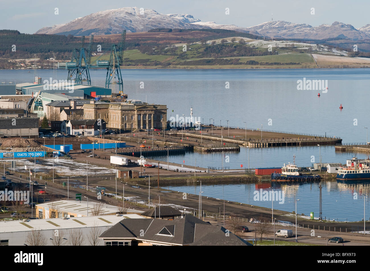 Inverclyde town scotland hi-res stock photography and images - Alamy