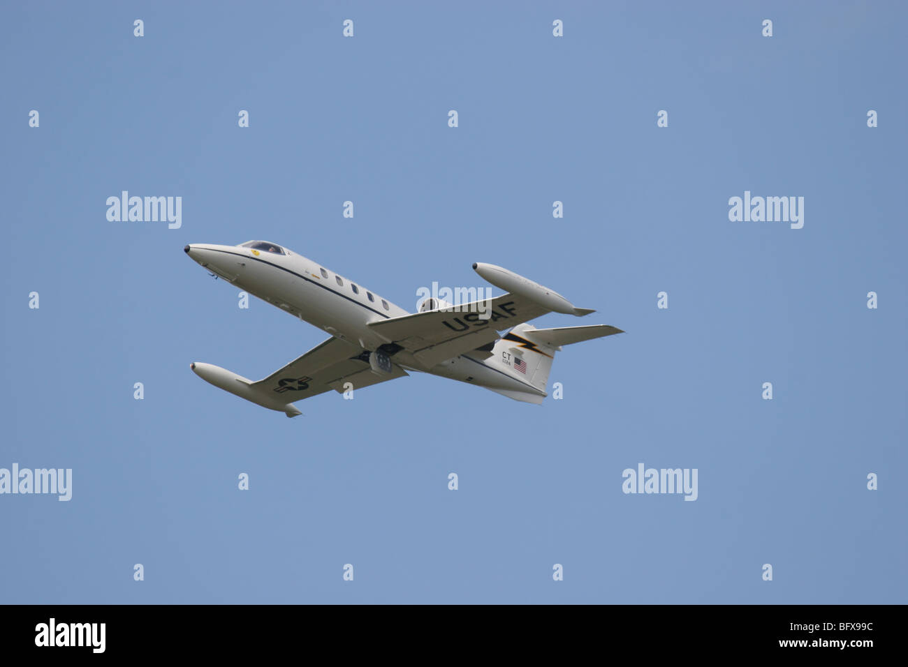 A C-21 of the 103 airlift wing takes off Stock Photo - Alamy