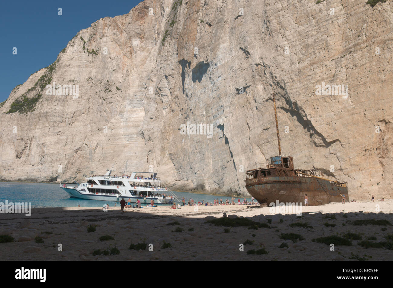 Greece. Zakynthos. Zakinthos,Zante. Greek island. October. Smuggler's ...