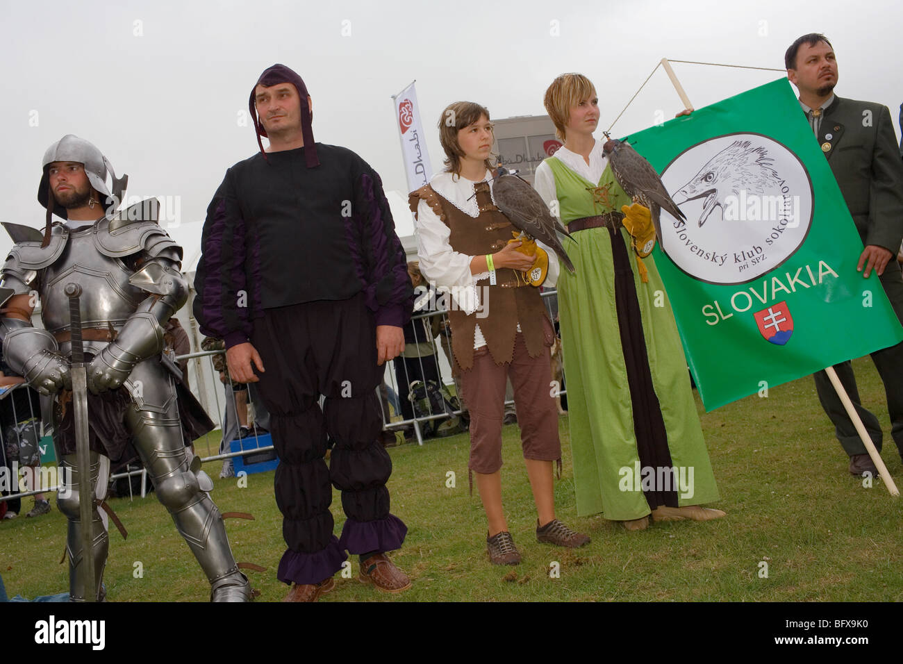 The Slovakian Hawk Board at the 2nd International Falconry Festival ...