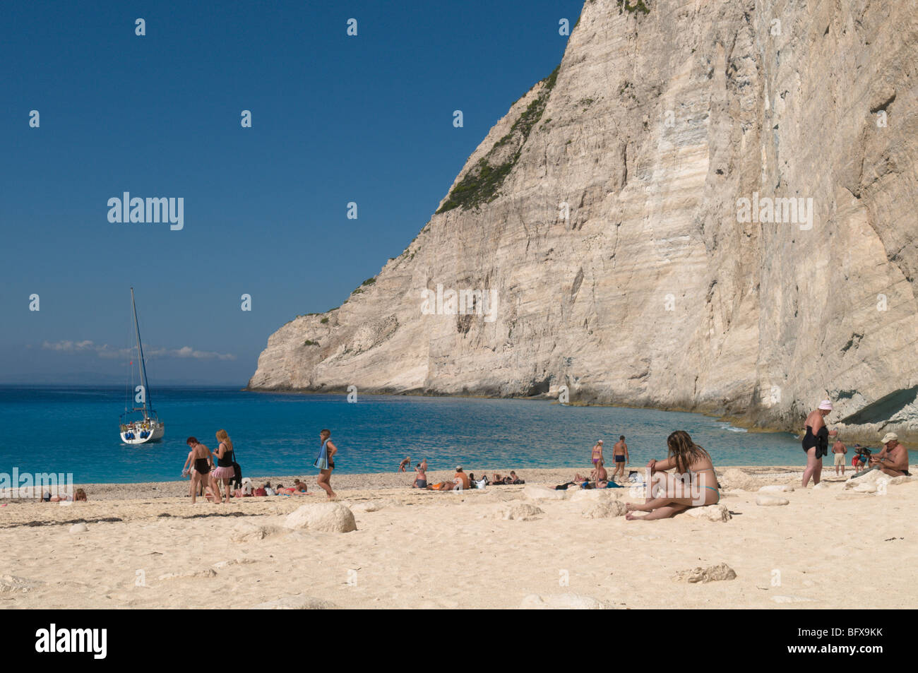 Greece. Zakynthos. Zakinthos, Zante. Greek island. October. On the ...