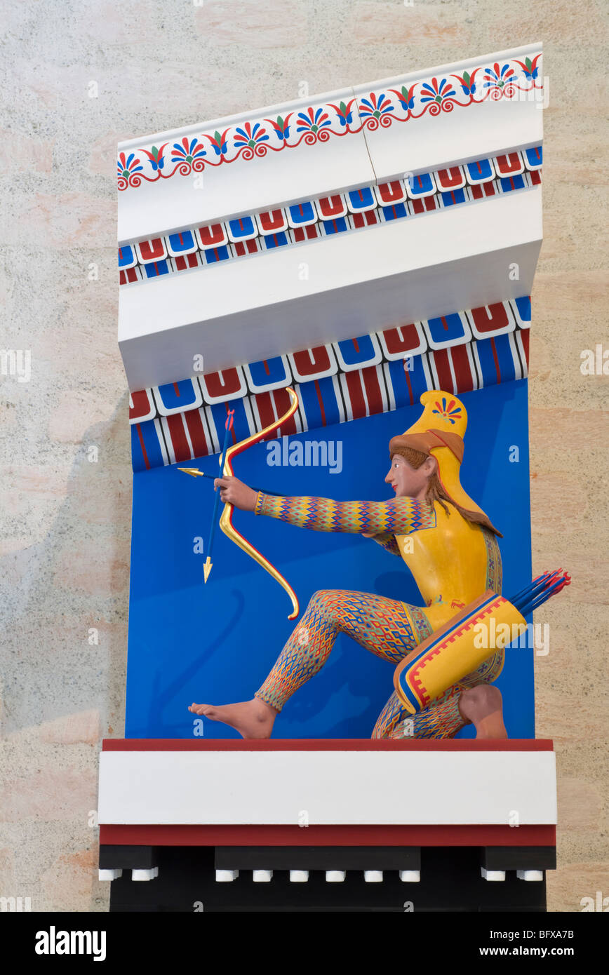 Polychromy ancient greek temple hi-res stock photography and images - Alamy