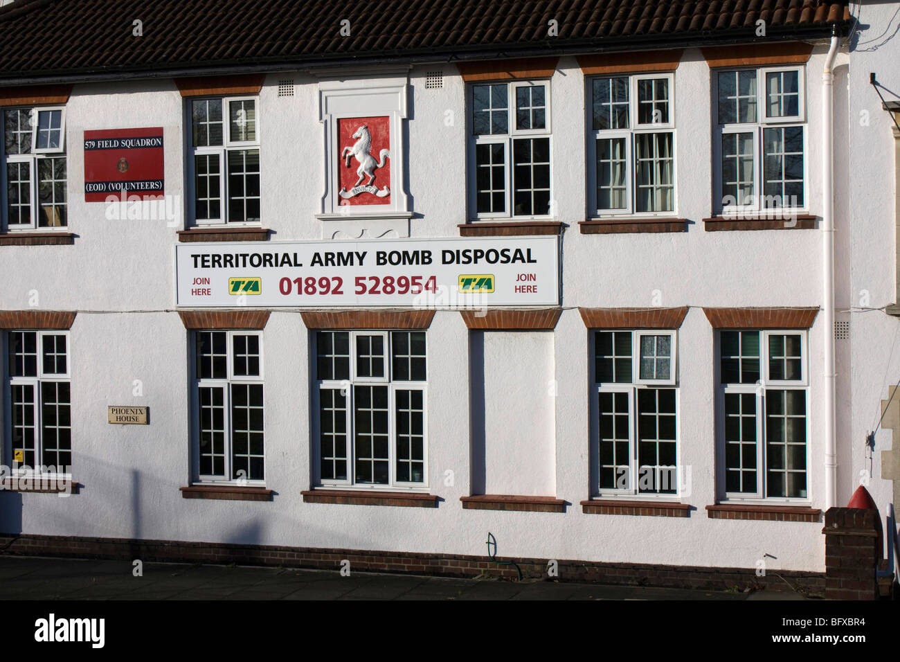 territorial army bomb disposal hq 579 field squadron near royal ...