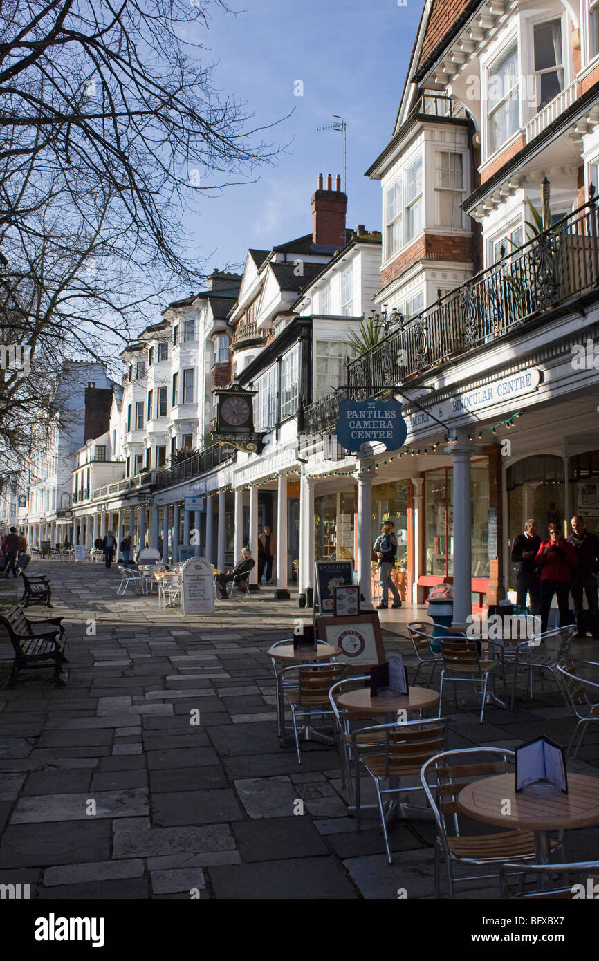 the pantiles Royal Tunbridge Wells kent england uk gb Stock Photo - Alamy