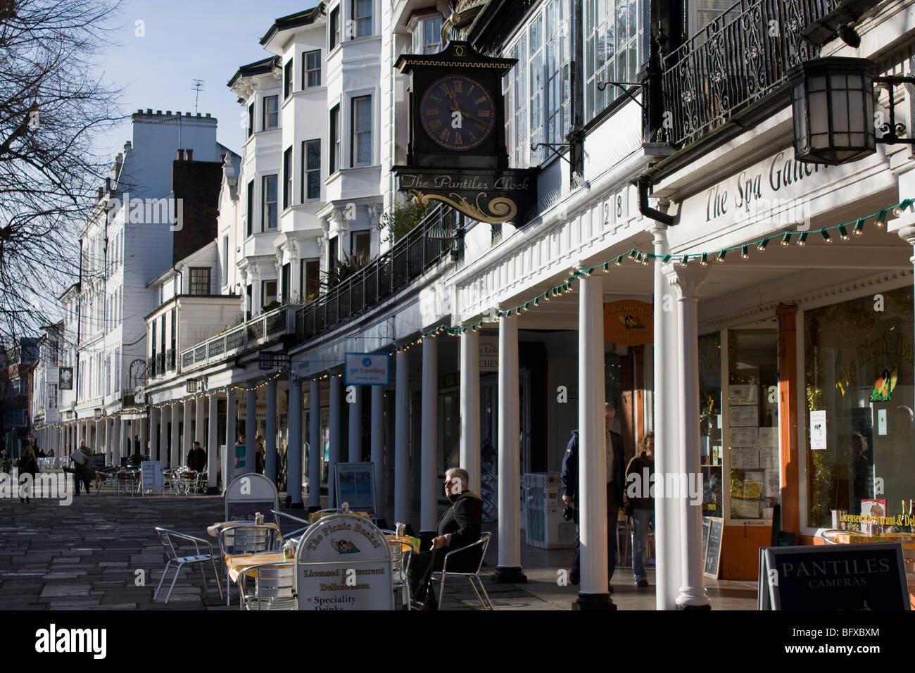 the pantiles Royal Tunbridge Wells kent england uk gb Stock Photo - Alamy