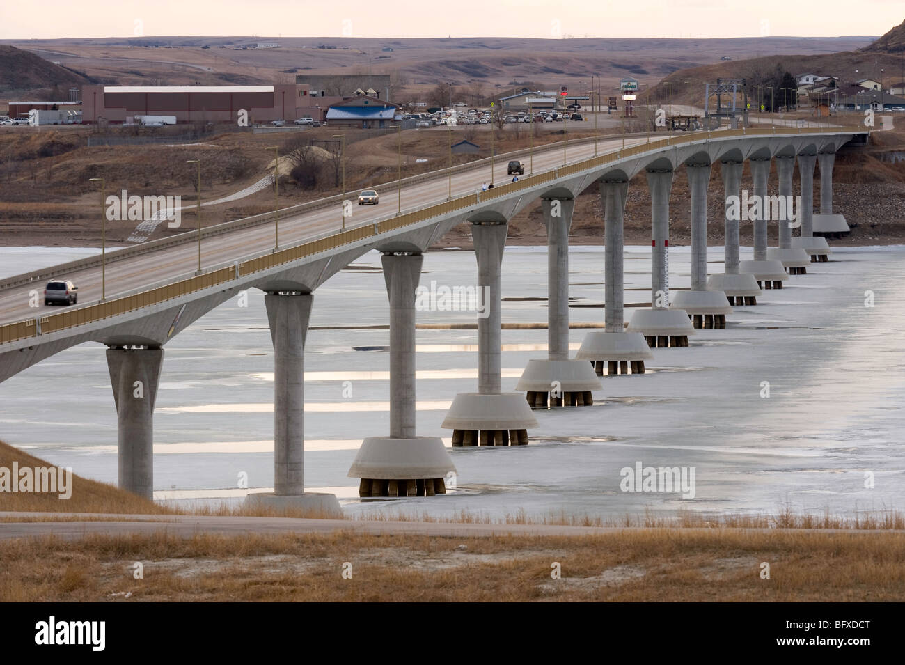 Bridge over Lake Sakakawea, USA, North Dakota, USA Stock Photo - Alamy