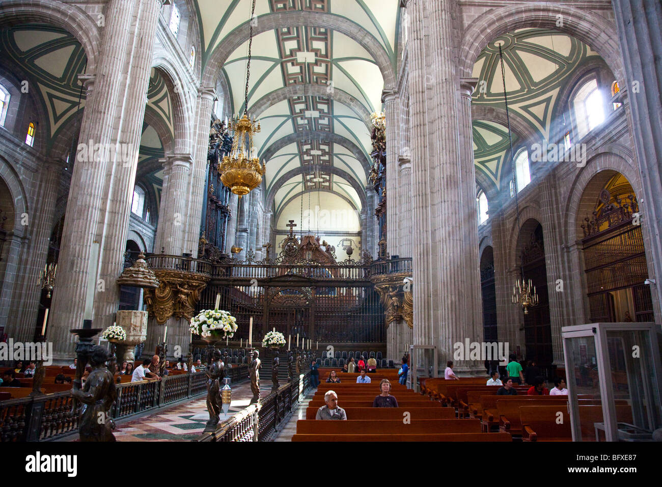 Mexico City Metropolitan Cathedral Stock Photo - Alamy