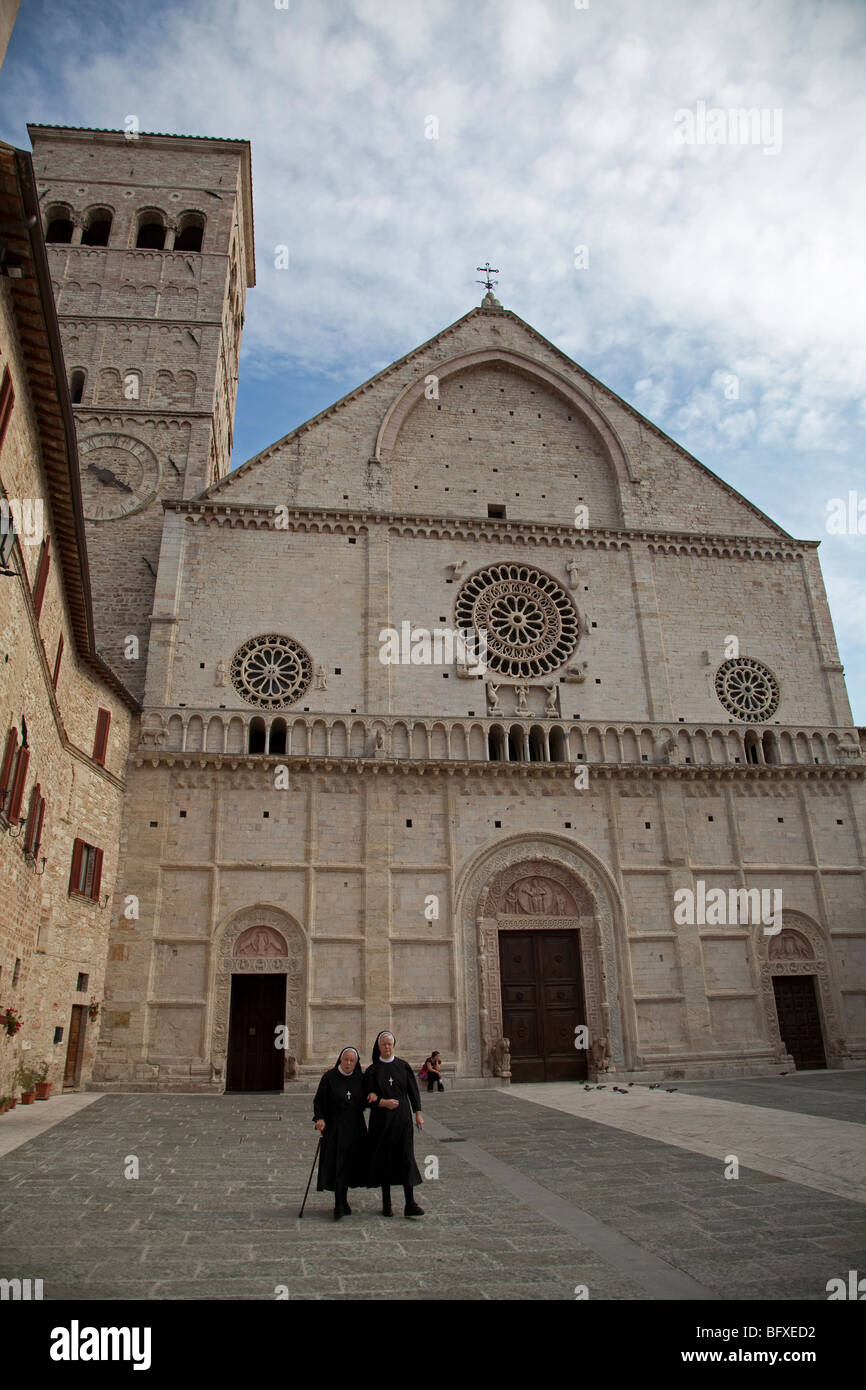 The Duomo of San Rufino at Assisi Stock Photo - Alamy