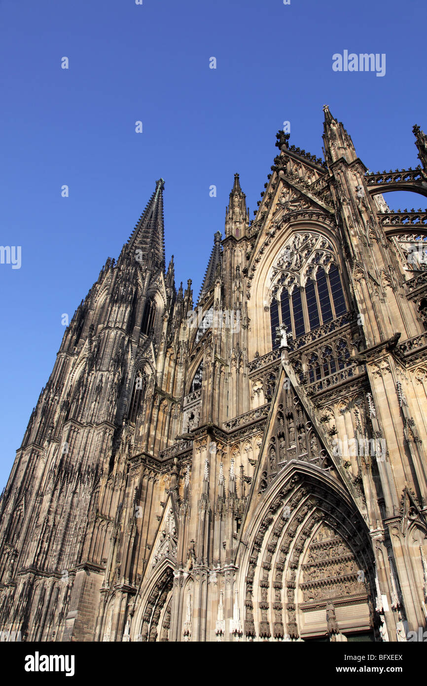 Cologne Cathedral is a Roman Catholic church in Cologne, Germany Stock ...