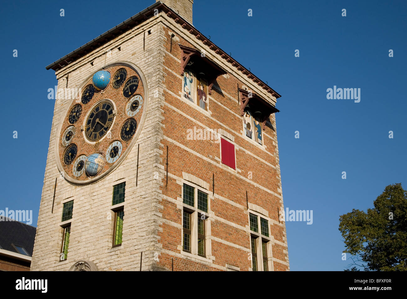 Zimmertoren; Centenary Clock Tower; Lier; Belgium; Europe Stock Photo ...