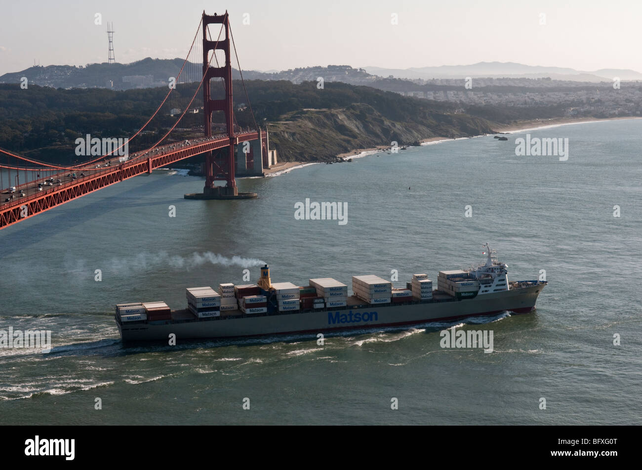 Golden Gate Bridge in San Francisco California USA North America and ...