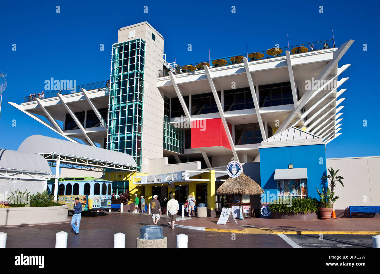 Pyramid, The Pier, St Petersburg, Florida Stock Photo - Alamy