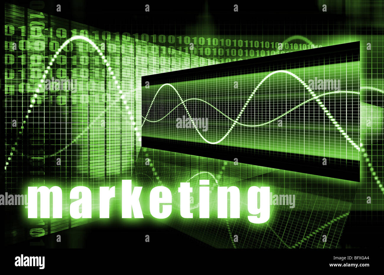 Marketing as a Creative Concept Art Background Stock Photo - Alamy