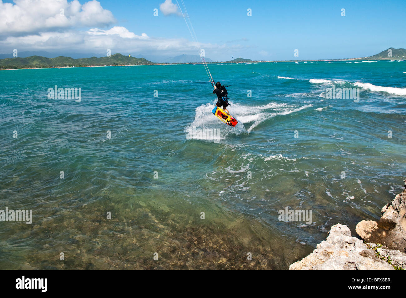 Flat island kailua bay hawaii hi-res stock photography and images - Alamy