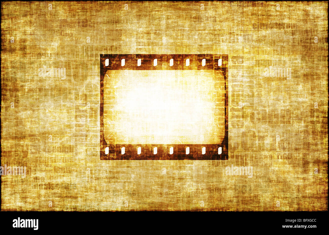 Artistic Grunge Backdrop with Film Rolls Art Stock Photo - Alamy