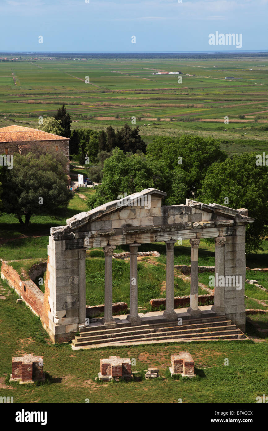 Ancient Greek ruins of Apollonia, Albania Stock Photo - Alamy