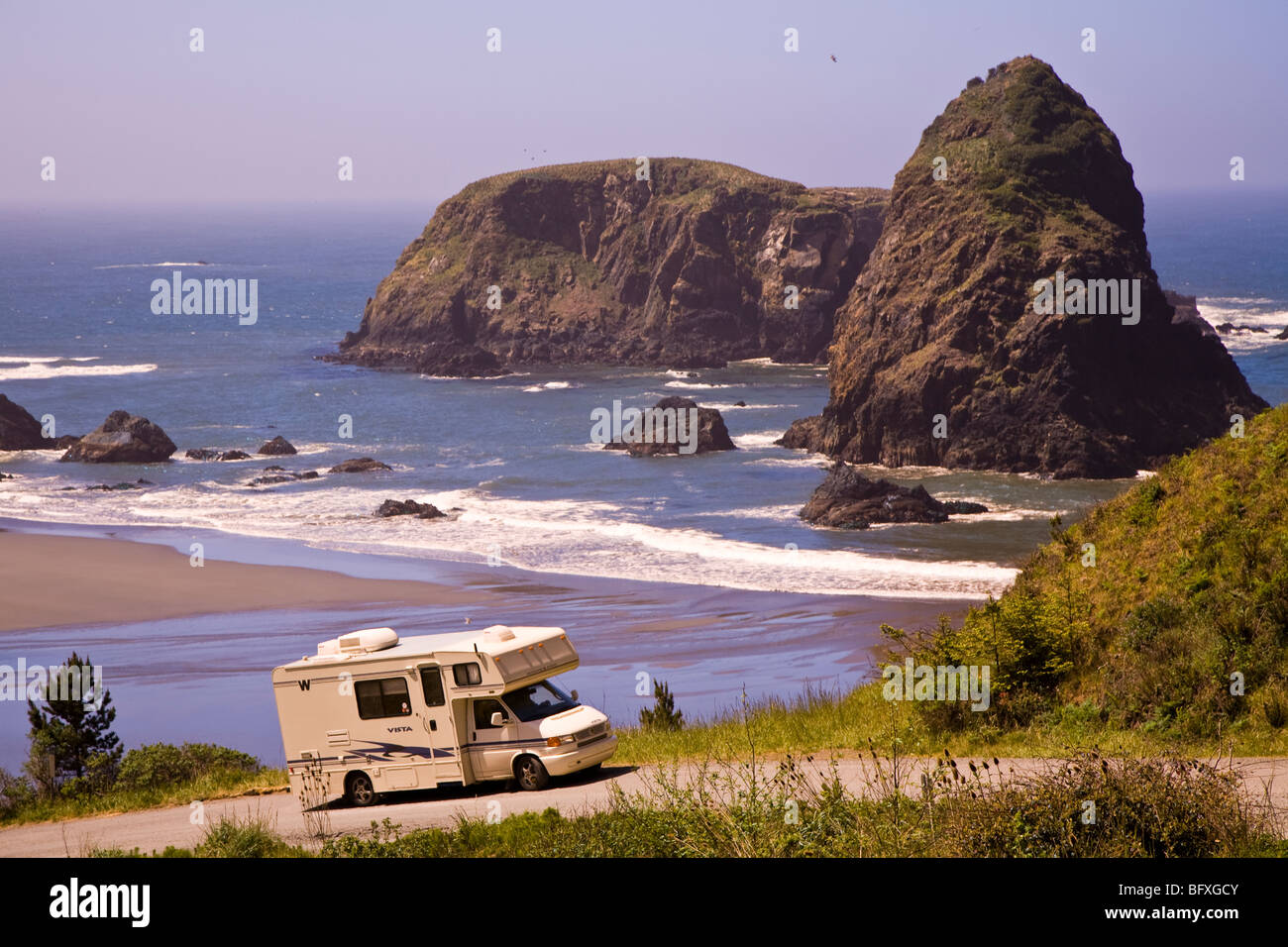 Whalehead Beach at Samuel H. Boardman State Park near Brookings is ...