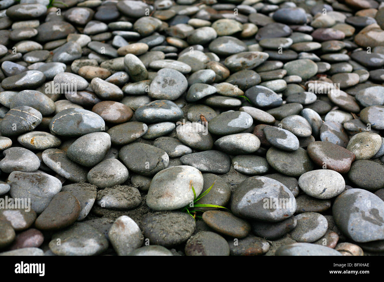 Smooth round rocks hi-res stock photography and images - Alamy