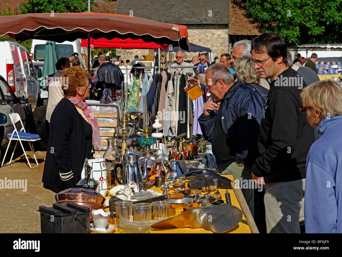 Brocante normandy hi-res stock photography and images - Alamy