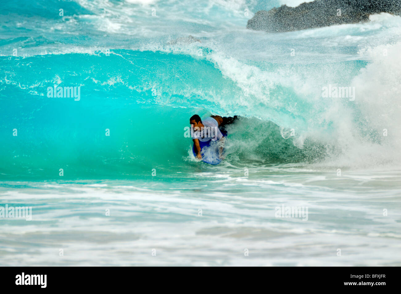 Male surfer catching waves hi-res stock photography and images - Alamy