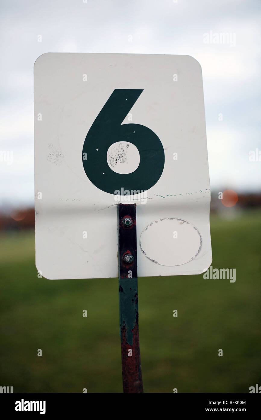 Number six sign Stock Photo - Alamy