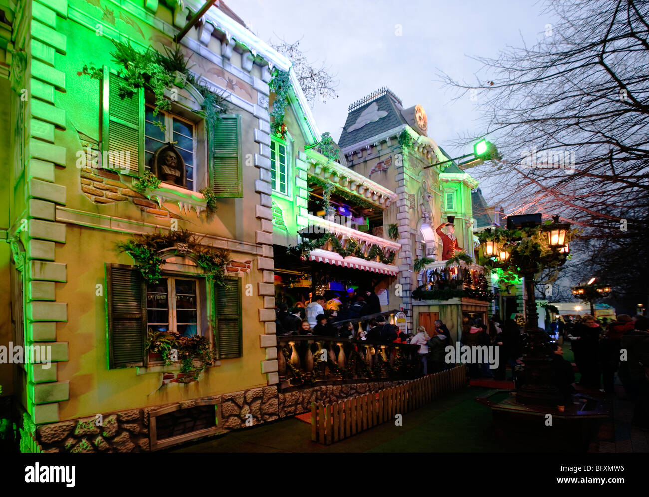German christmas funfair fairground market hi-res stock photography and ...