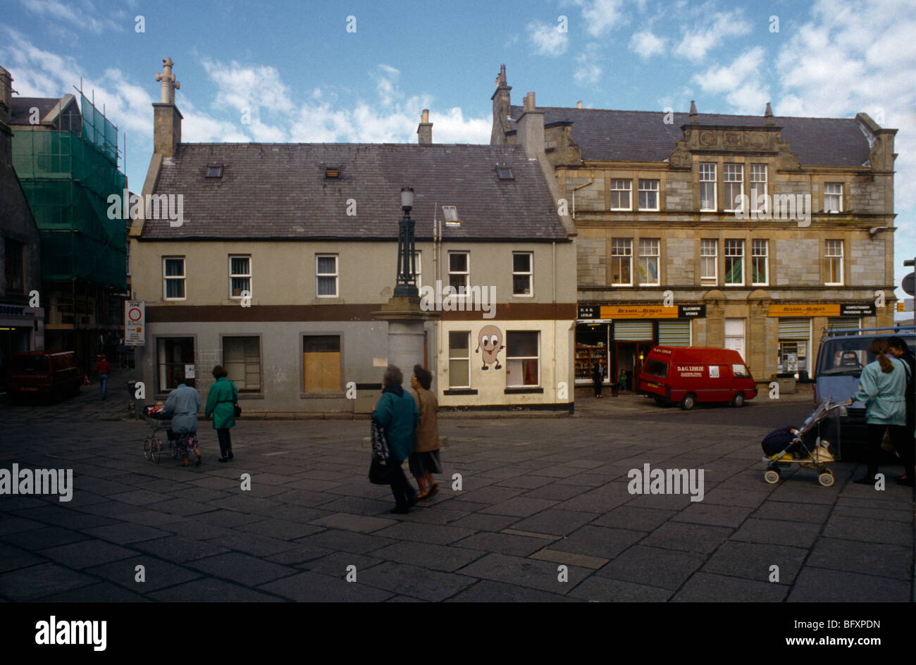 Lerwick Shetland Isles Market Cross Stock Photo - Alamy