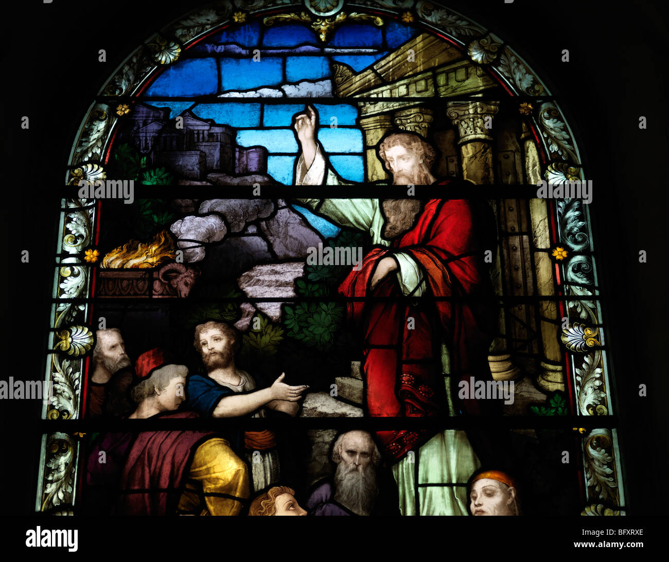 John wesley preaching hi-res stock photography and images - Alamy