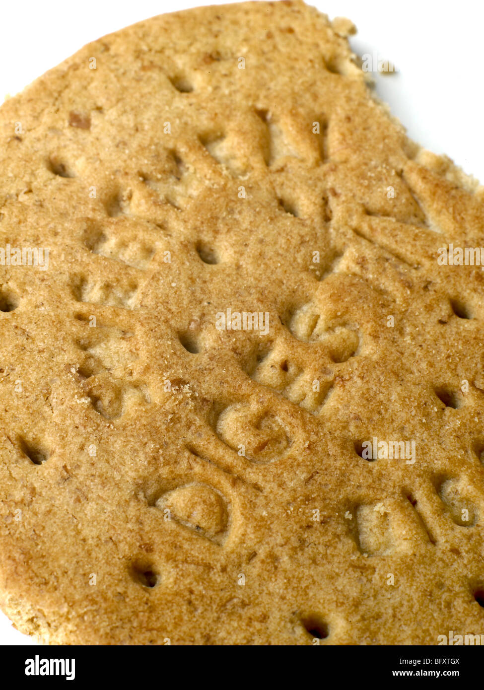 A digestive biscuit Stock Photo - Alamy