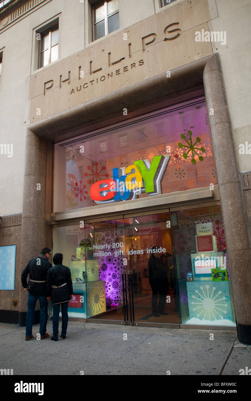 The online marketer, eBay, opens a pop-up store called eBay @ 57th in ...