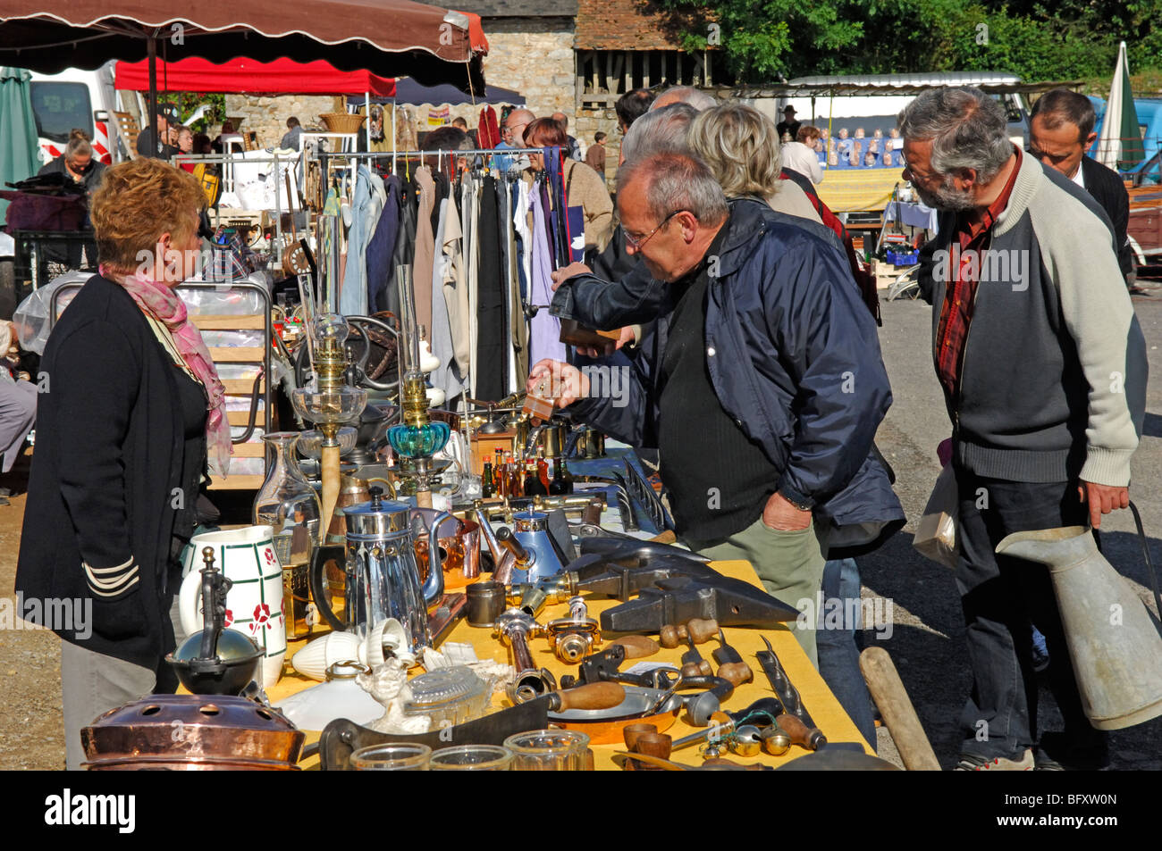 Brocante Normandy High Resolution Stock Photography and Images - Alamy