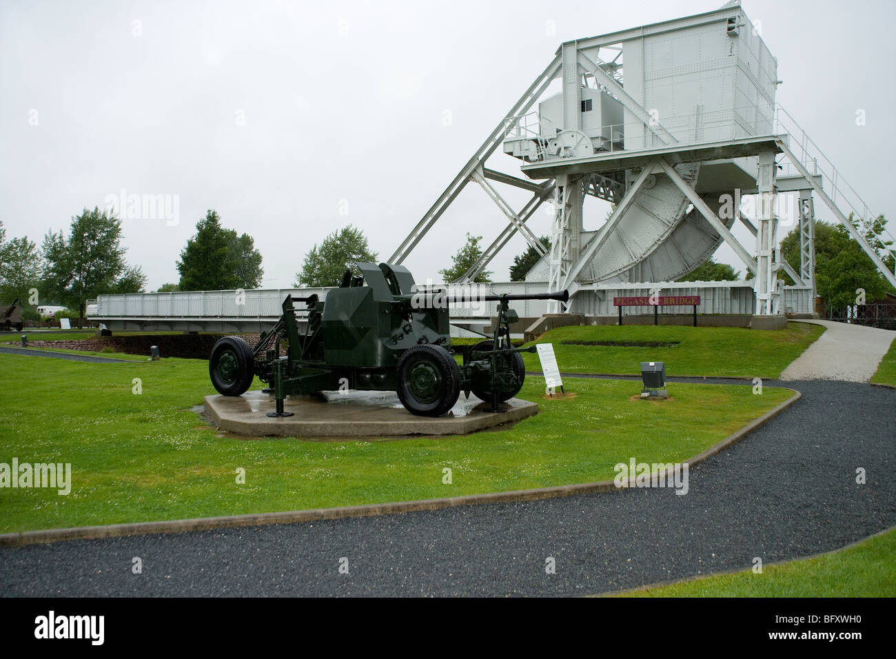 Pegasus bridge memorial and airborne museum hi-res stock photography ...