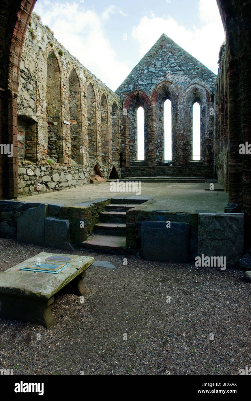 St Patrick's Cathedral, Peel Castle, Isle of Man Stock Photo - Alamy