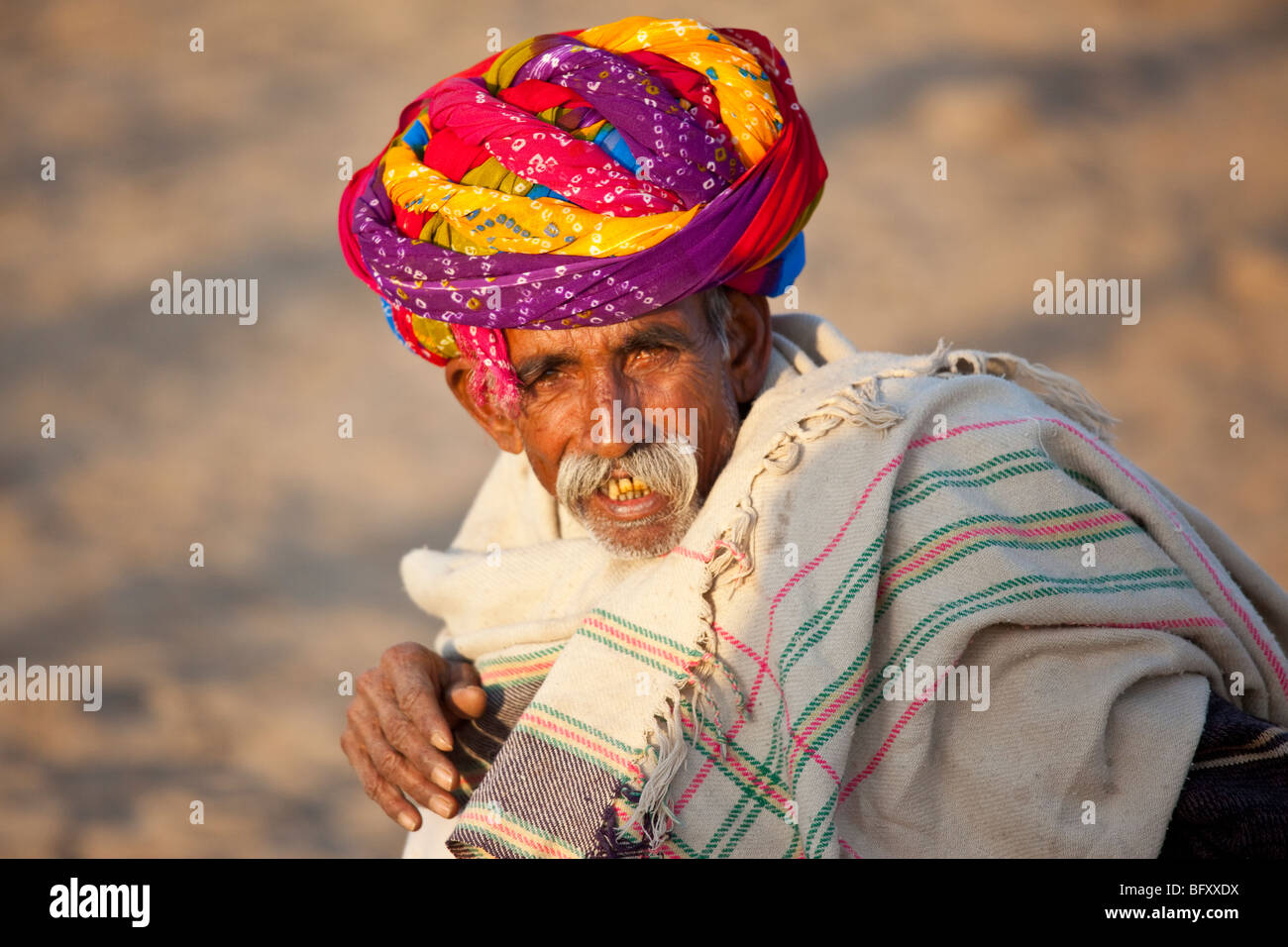 Rajput man at the Camel Fair in Pushkar India Stock Photo - Alamy