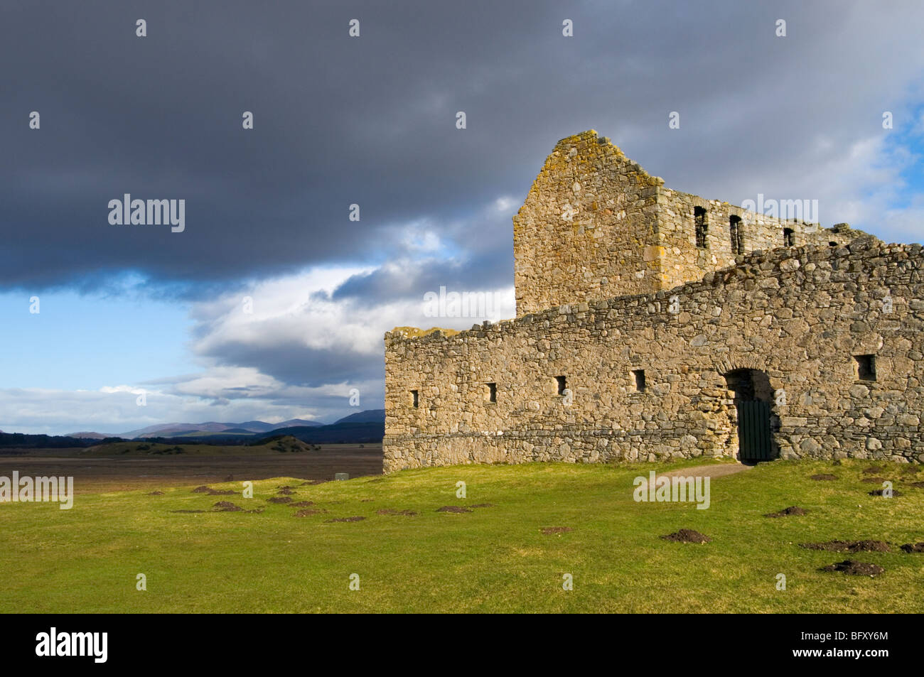 Ruthven Barracks Kingussie, Scottish Highlands Stock Photo - Alamy