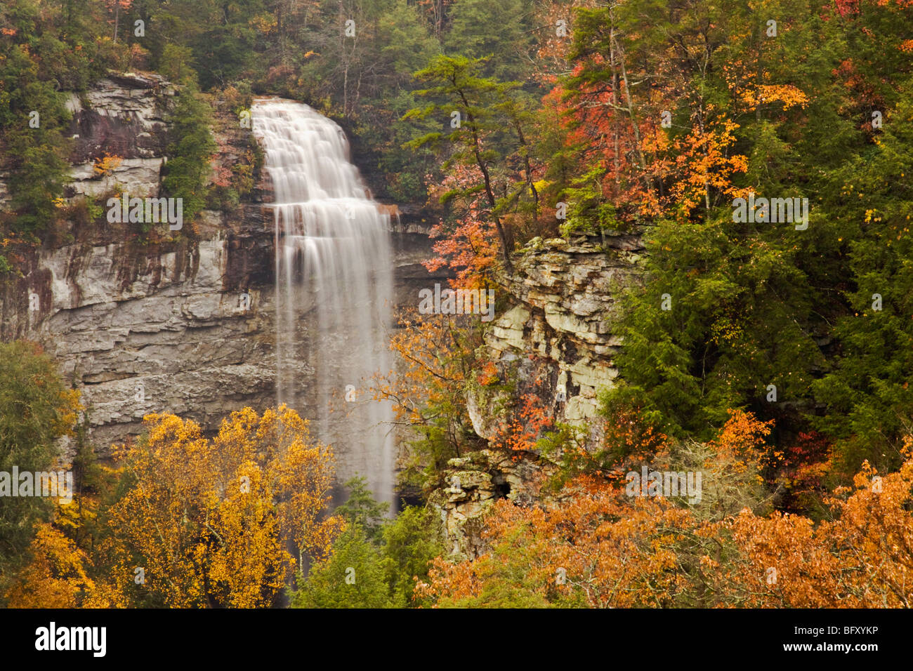 The Great Falls at Fall Creek Falls State Park, Tennessee Stock Photo ...