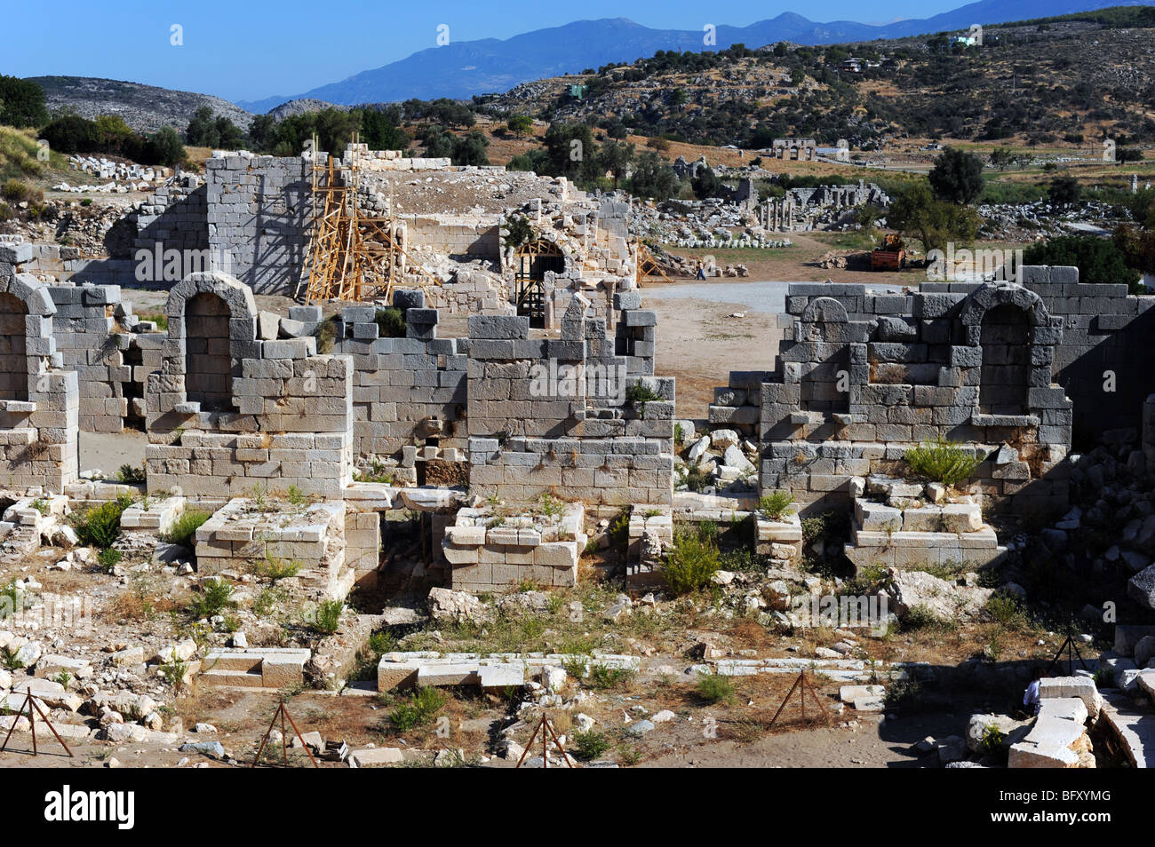 Work continues excavating the ancient city of Patara Stock Photo - Alamy
