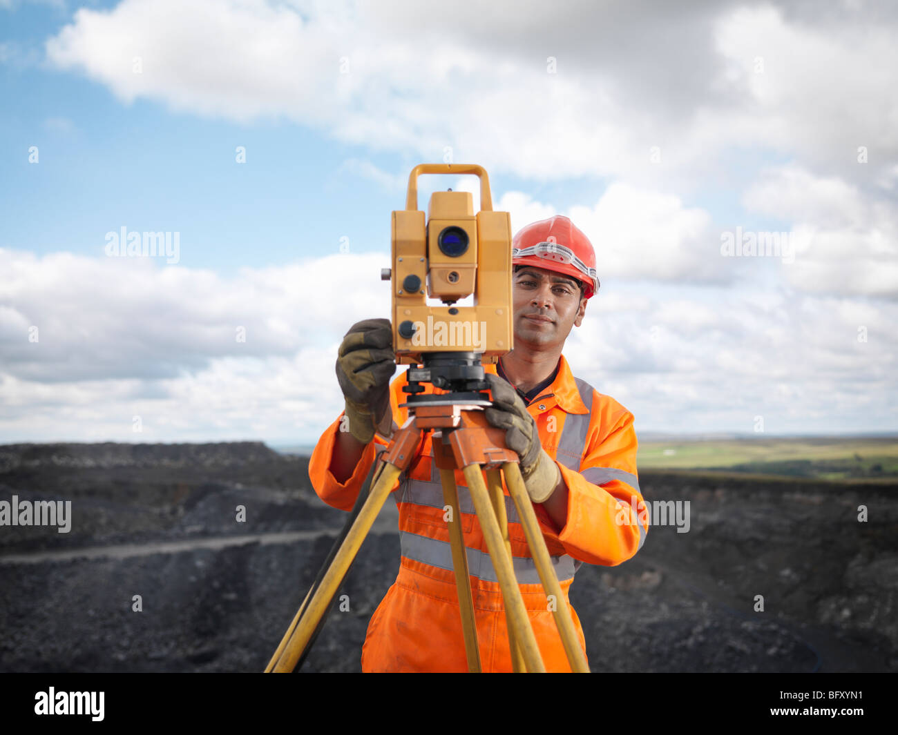 Mining surveyor hi-res stock photography and images - Alamy