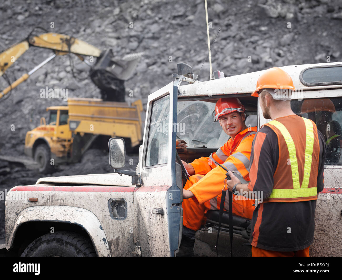 Mine Worker Coal Face High Resolution Stock Photography and Images - Alamy