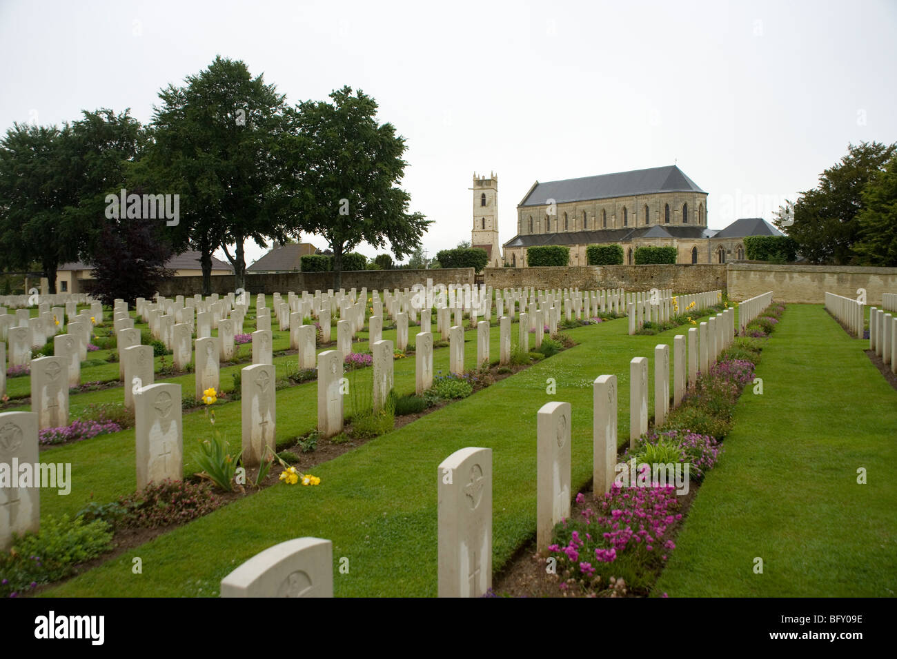 Ranville Commonwealth Graves Commission Cemetery a British Airborne ...