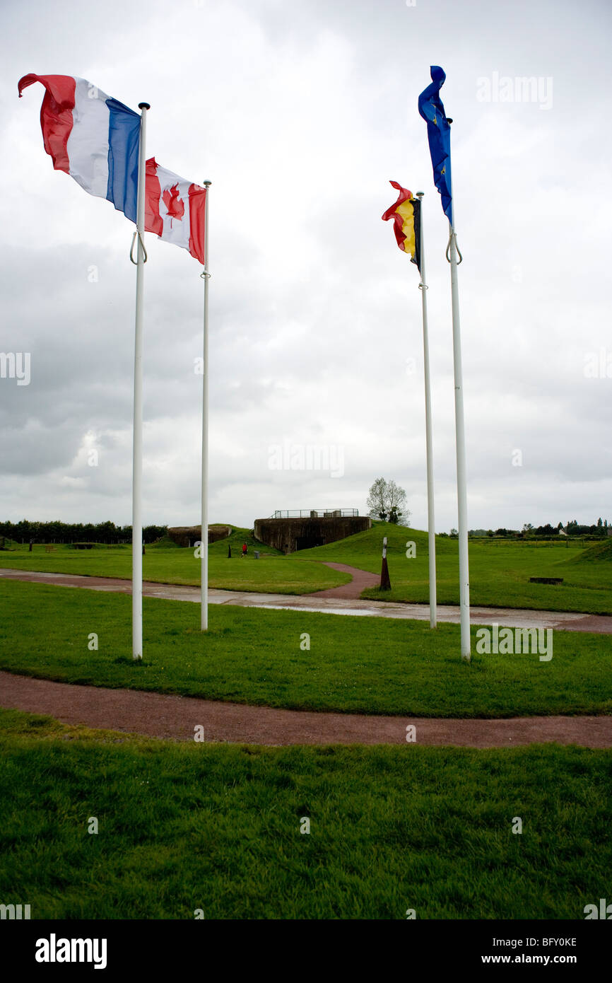 The Merville Battery, Normandy captured on D Day by Colonel Otway and ...