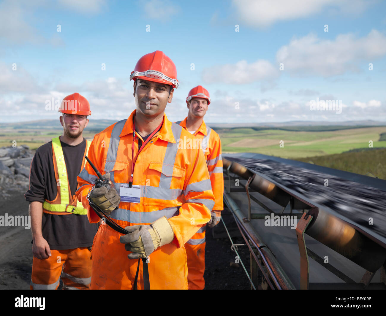 Coal mining conveyor belt coal hi-res stock photography and images - Alamy
