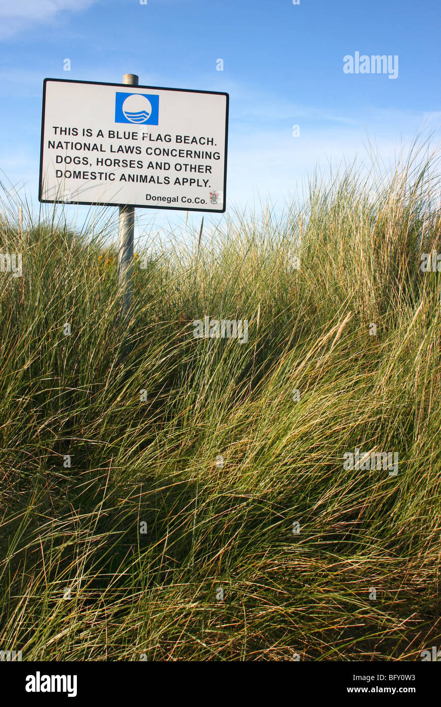 Blue flag beach hi-res stock photography and images - Alamy