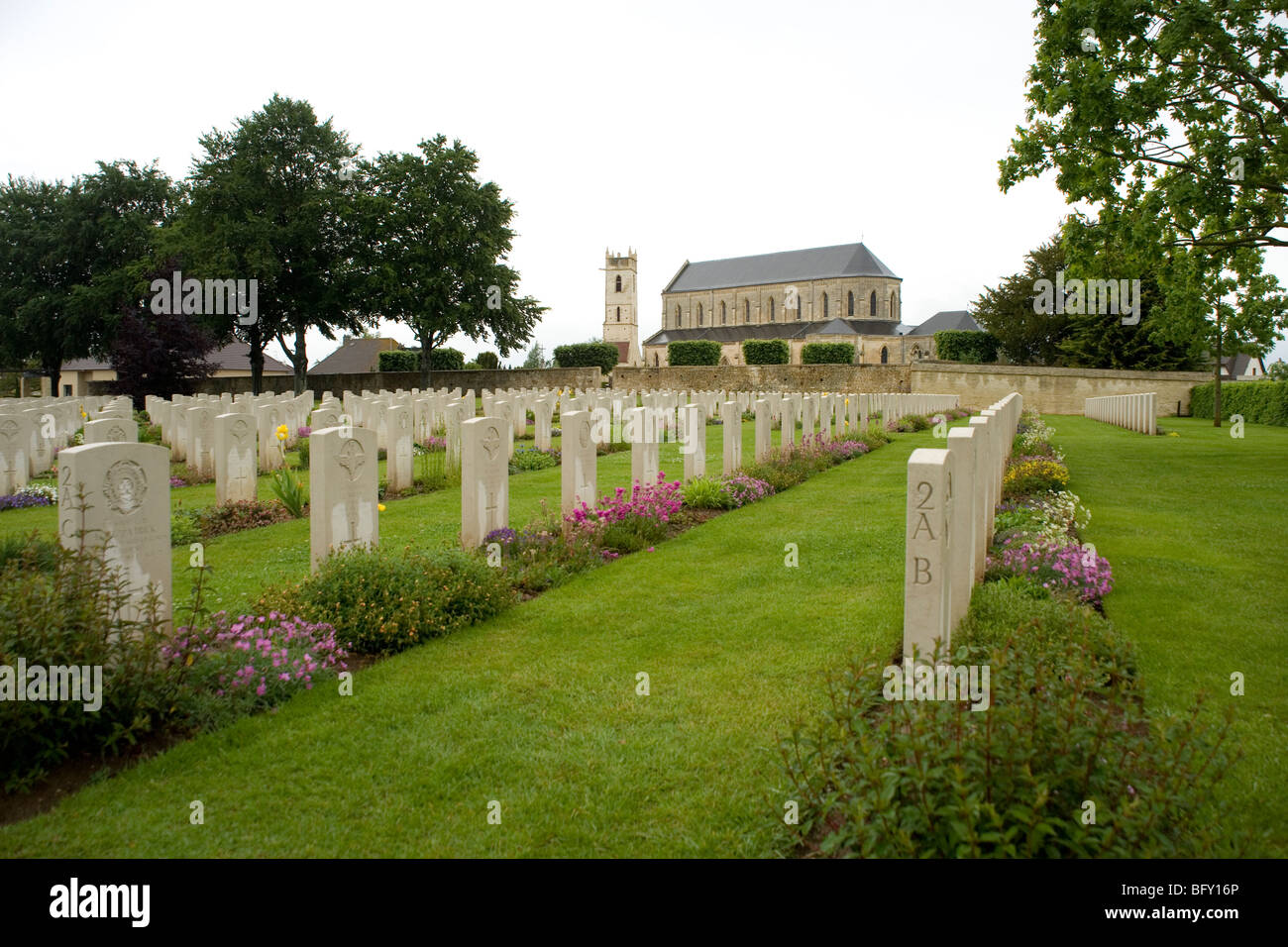 Ranville Commonwealth Graves Commission Cemetery a British Airborne ...