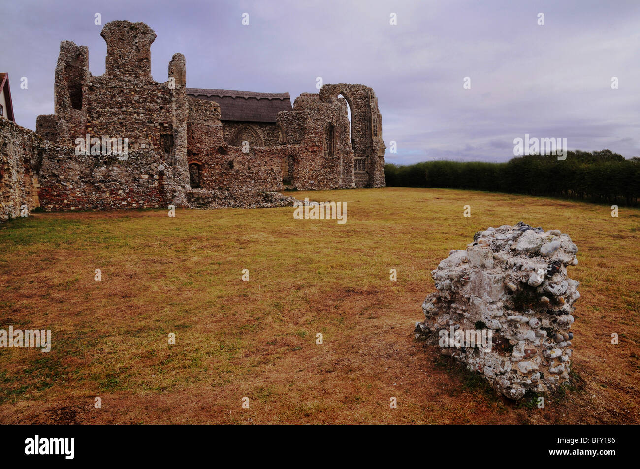Leiston Abbey Ruins Suffolk Stock Photo - Alamy
