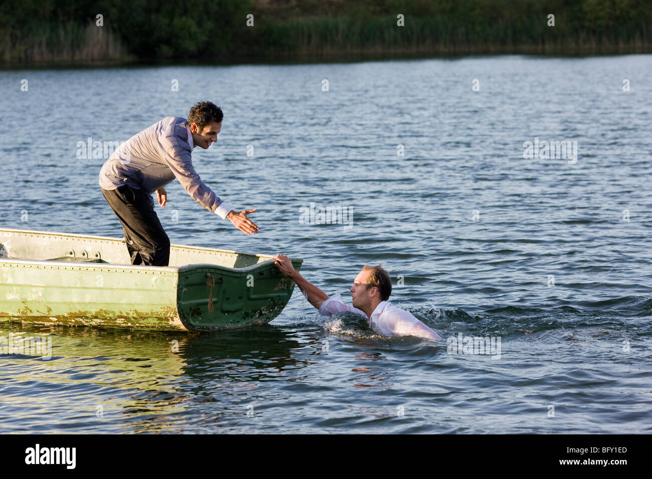 Man overboard hi-res stock photography and images - Alamy