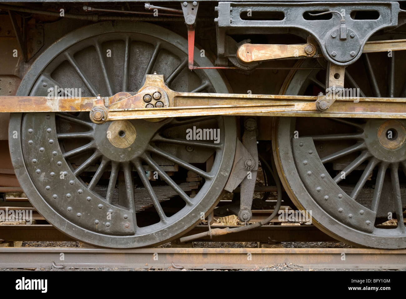 Train wheel brake shoe hi-res stock photography and images - Alamy