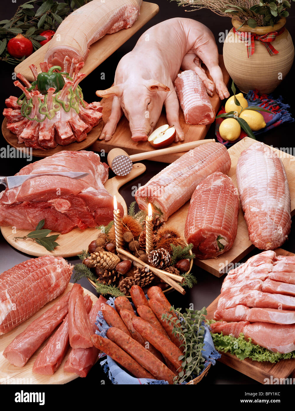 Pork rib joint hi-res stock photography and images - Alamy
