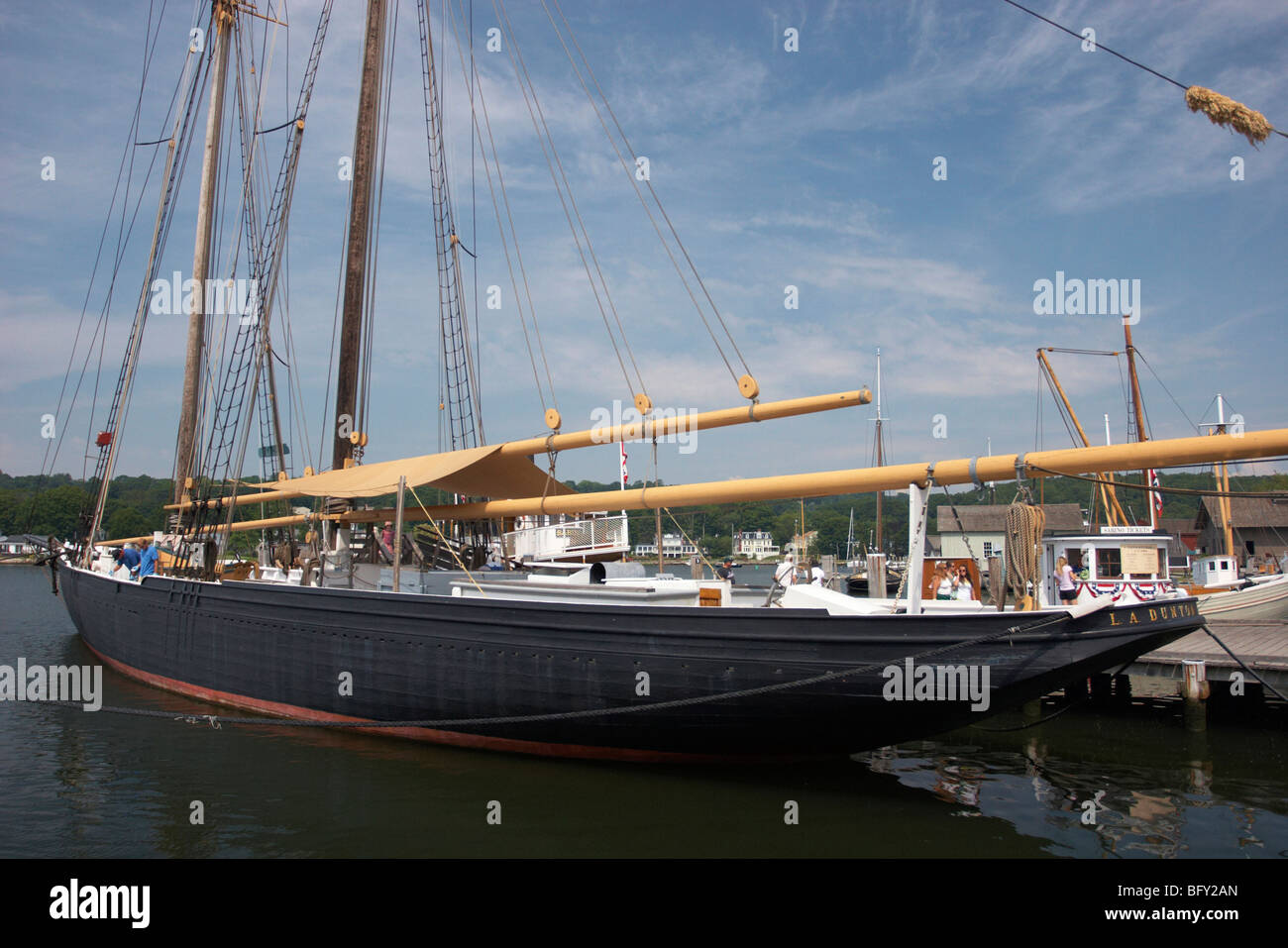 Views of a 19th century sailing ship Stock Photo - Alamy