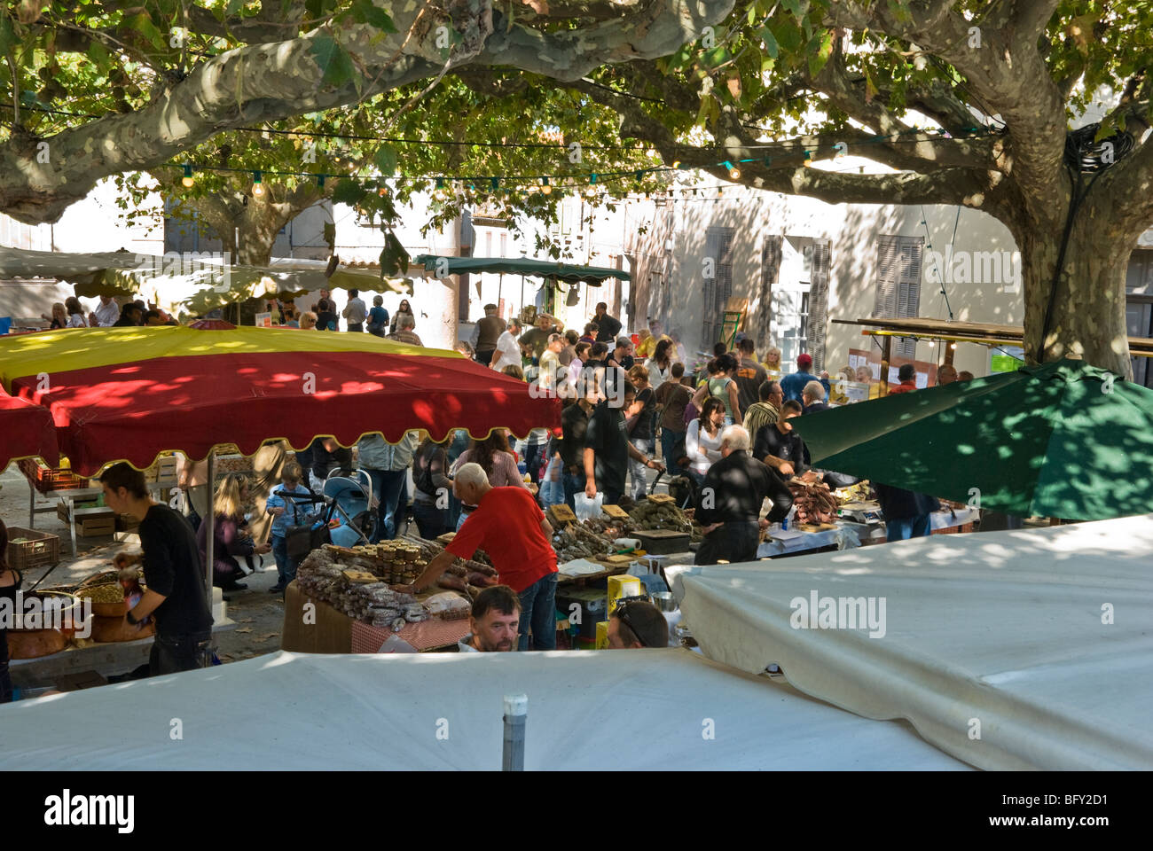 At the market Stock Photo - Alamy